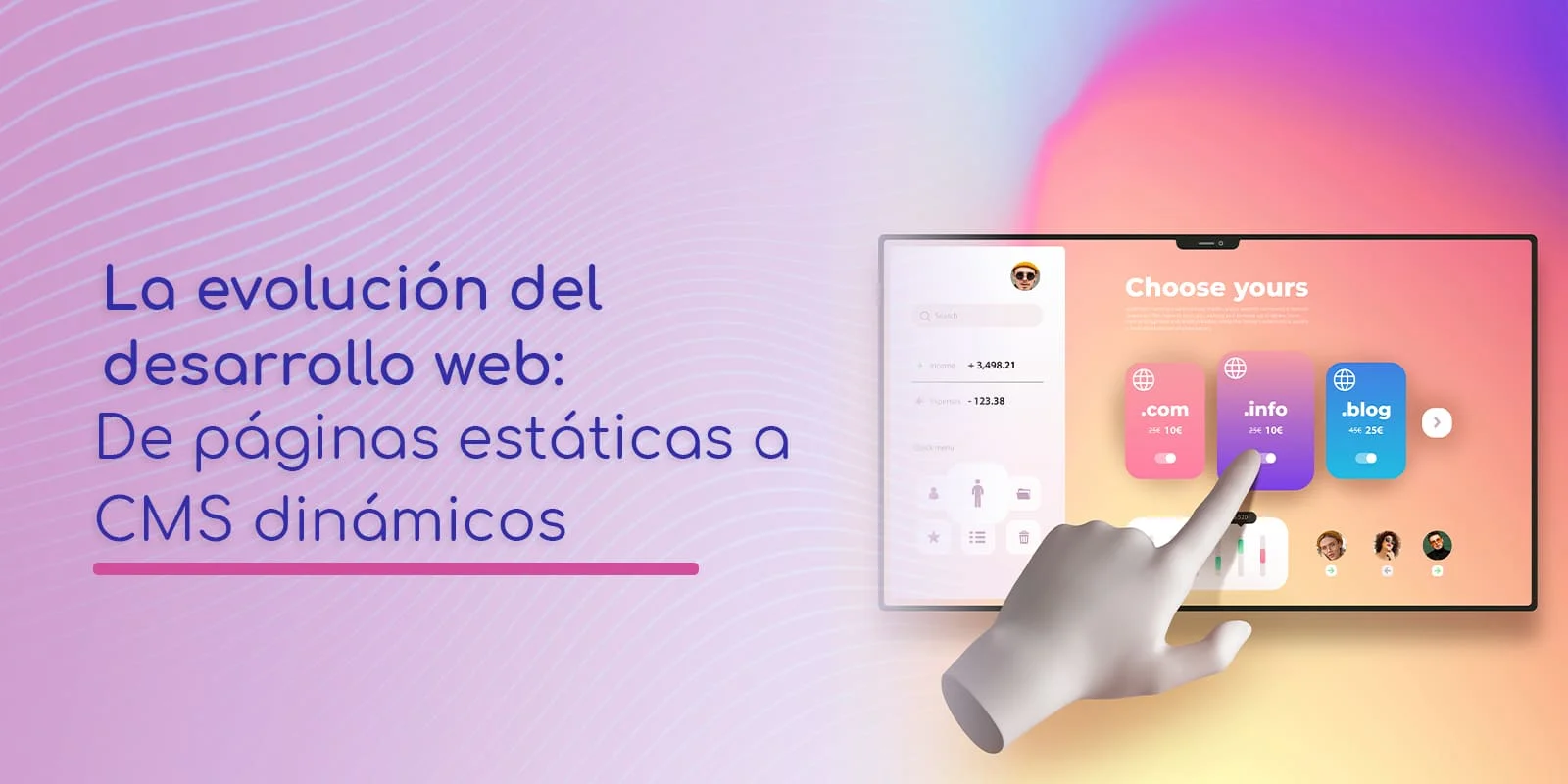 Evolución del desarrollo web: drupal Páginas estáticas a CMS dinámicos